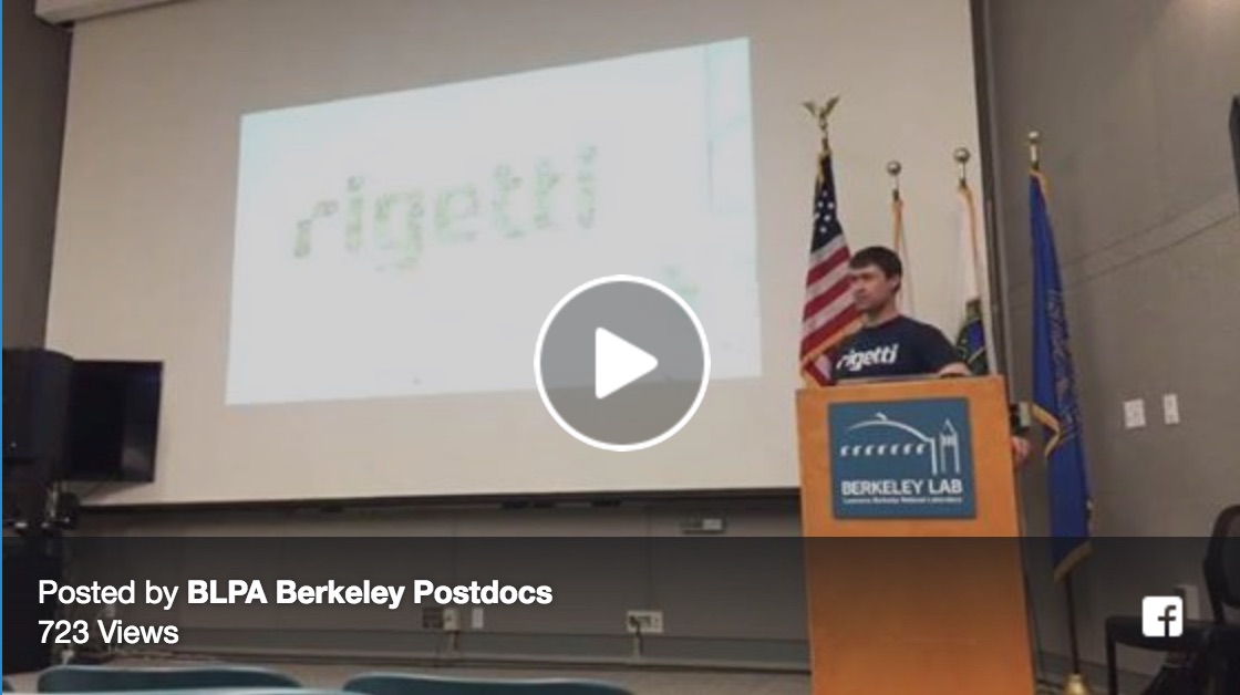 Quantum computing with Rigetti – Berkeley Lab Postdoc Association